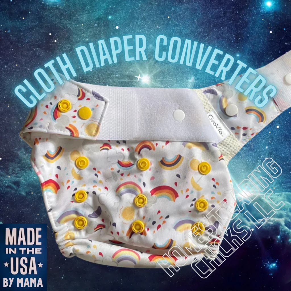 Velcro Cloth Diaper Converters - homesteadingchicks.com
